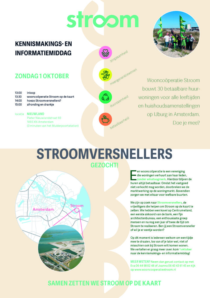 Meedoen - Wooncoöperatie Stroom